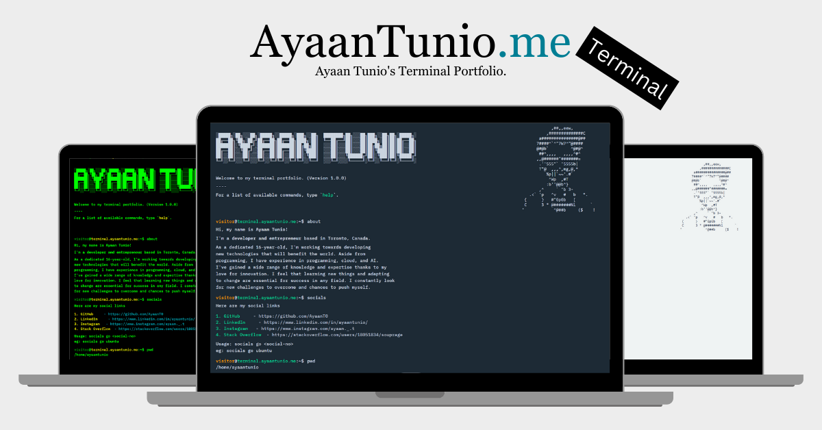 Ayaan Tunio - Cloud Developer